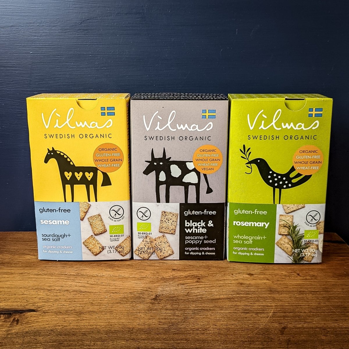 Vilmas Swedish Organic Crackers – TOMME Cheese Shop